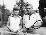 Hazel & Bob Hawke on the tennis court at Sandringham, July 1979 ...